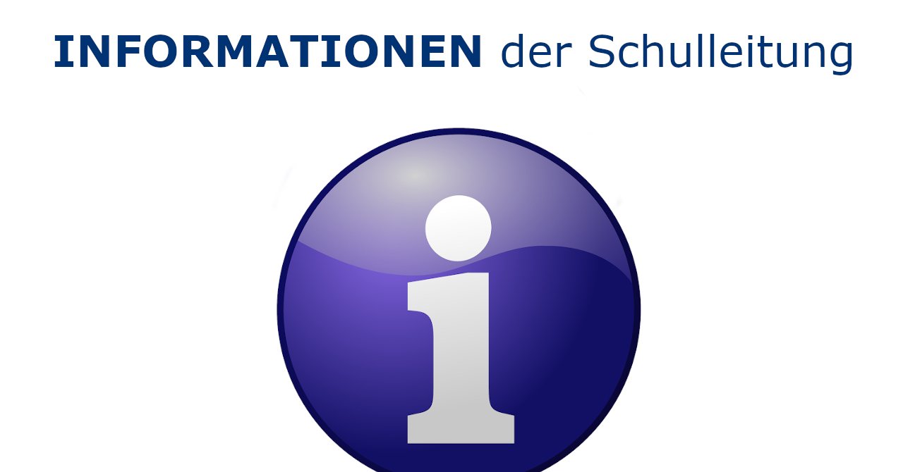 Informationen für unsere neuen Fünftklässlerinnen